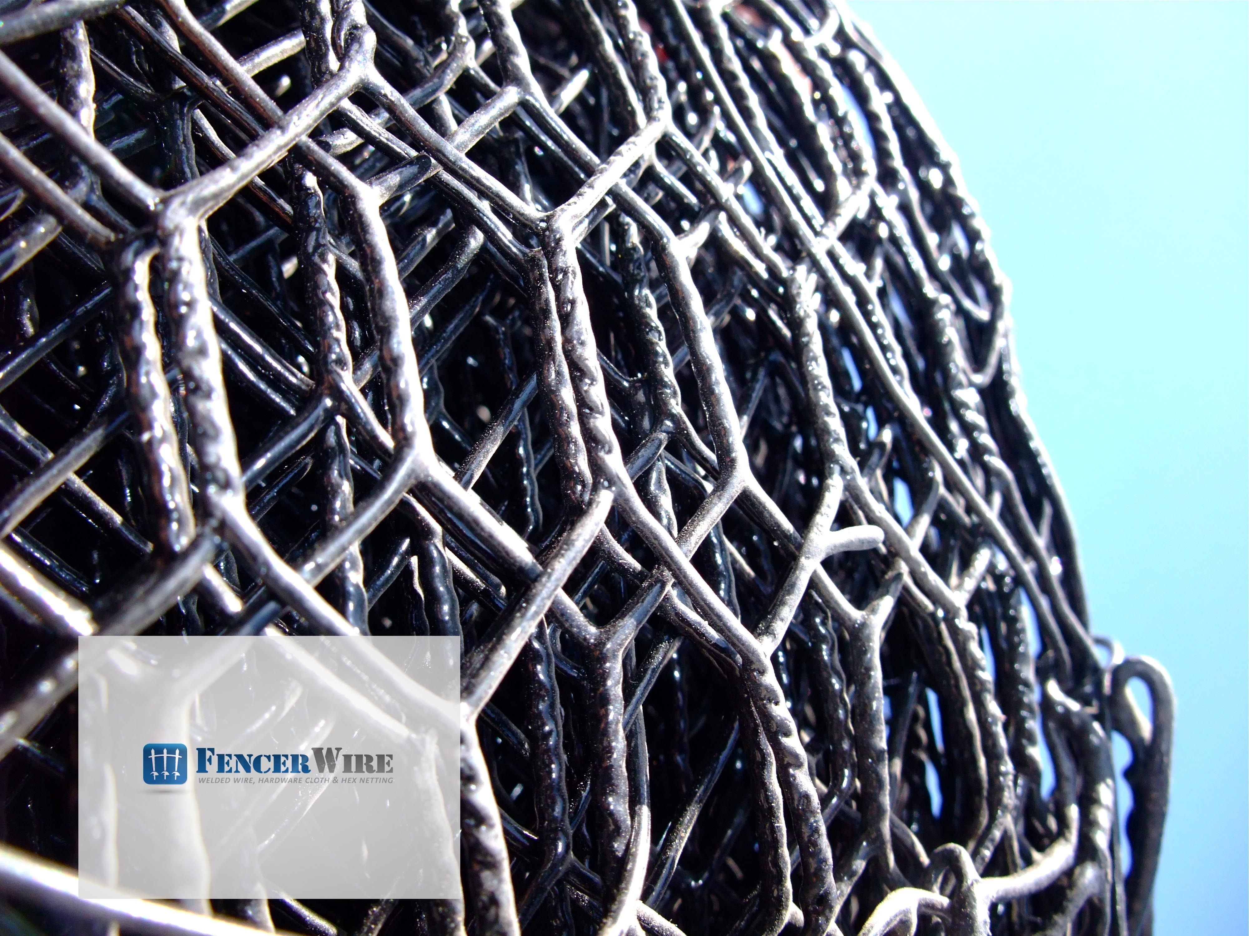 19g hex netting 48"x150' .75" mesh vinyl coated - Walmart.com