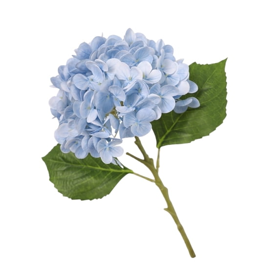 19in Artificial Hydrangea Flowers Silk Faux Long Stem for Tall Vase ...