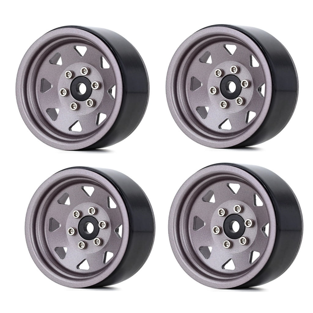19inch Beadlock Wheel Rims Metal Wheel Hubs Wheel Rims Set of 4PCS for ...