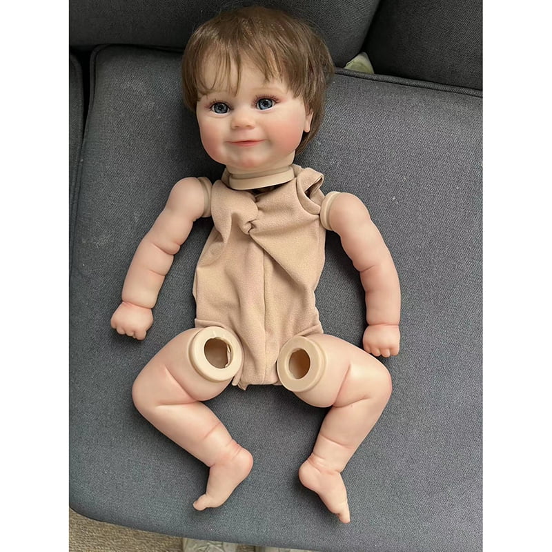 19inch Reborn Doll Kits Maddie Unassembled DIY Blank Doll Parts with ...