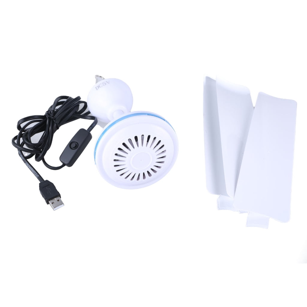 19inch USB Ceiling Fan with Power Switches USB Hangings Fan for Camping ...