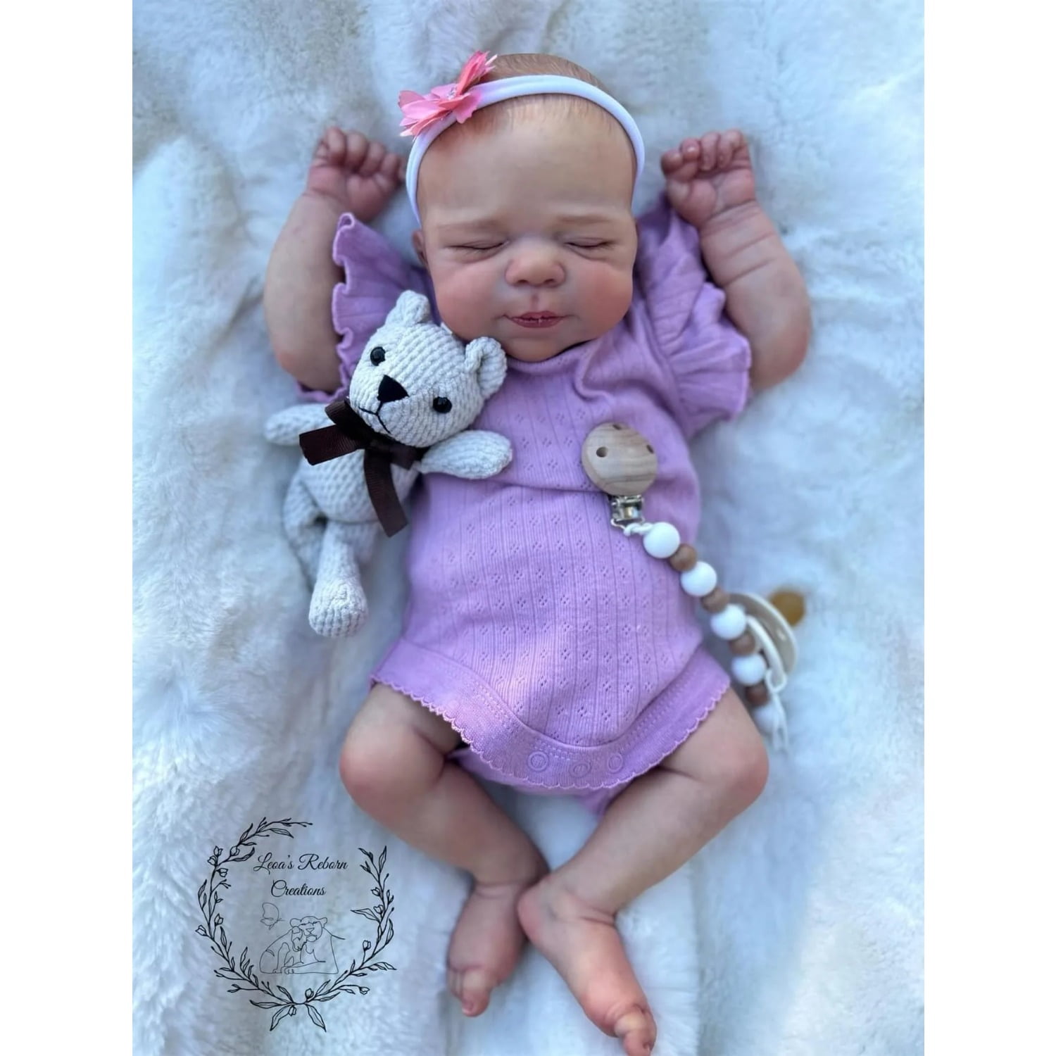 19inch pascale Soft Body Newborn Baby Reborn Doll Lifelike Soft Touch ...