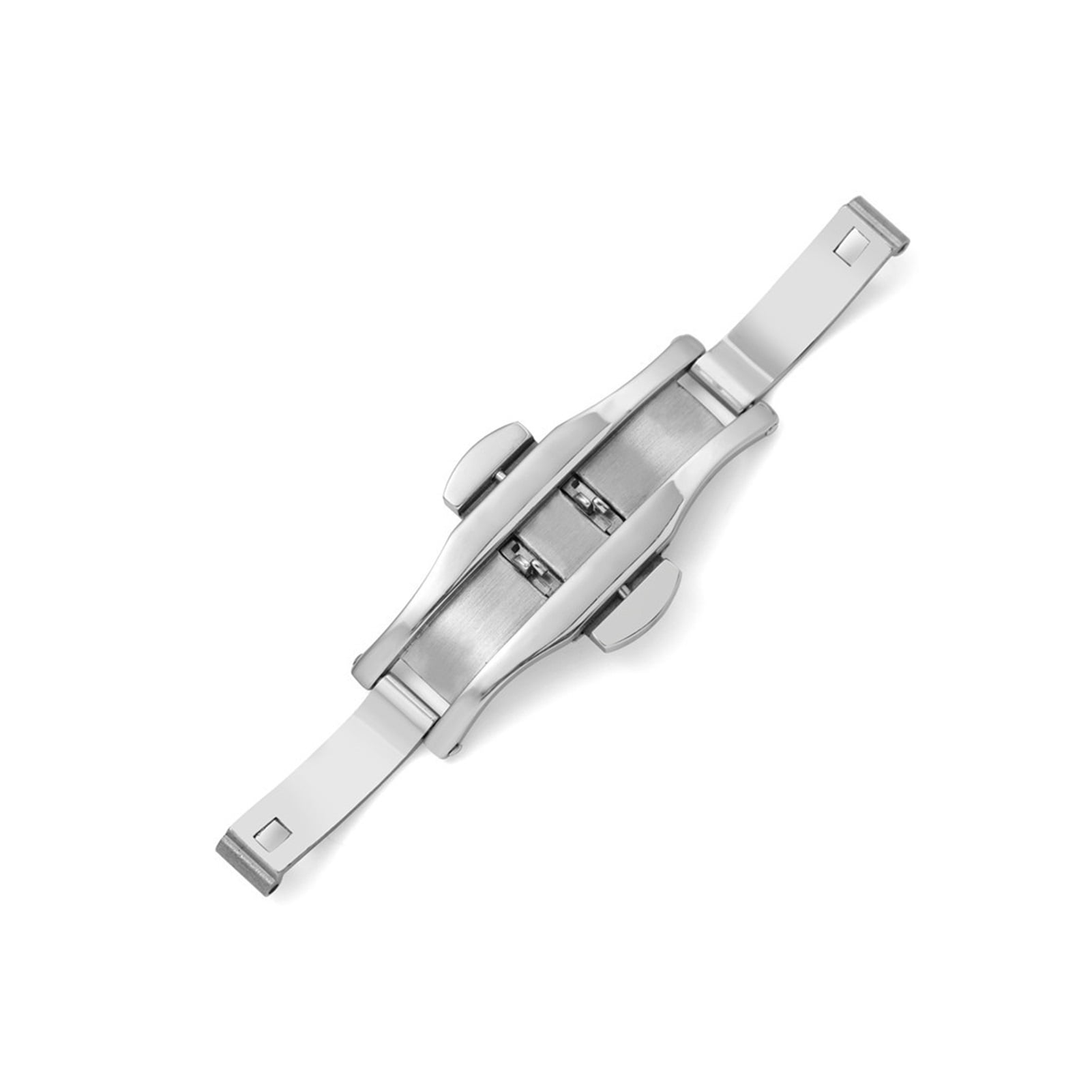 19mm 21mm 23mm 25mm 27mm Watch Band Butterfly Deployment Buckle ...