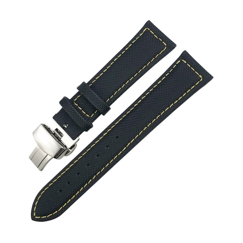 19mm 21mm Nylon Leather Canvas Watch Band 20mm 22mm Fit For Omega Fit ...