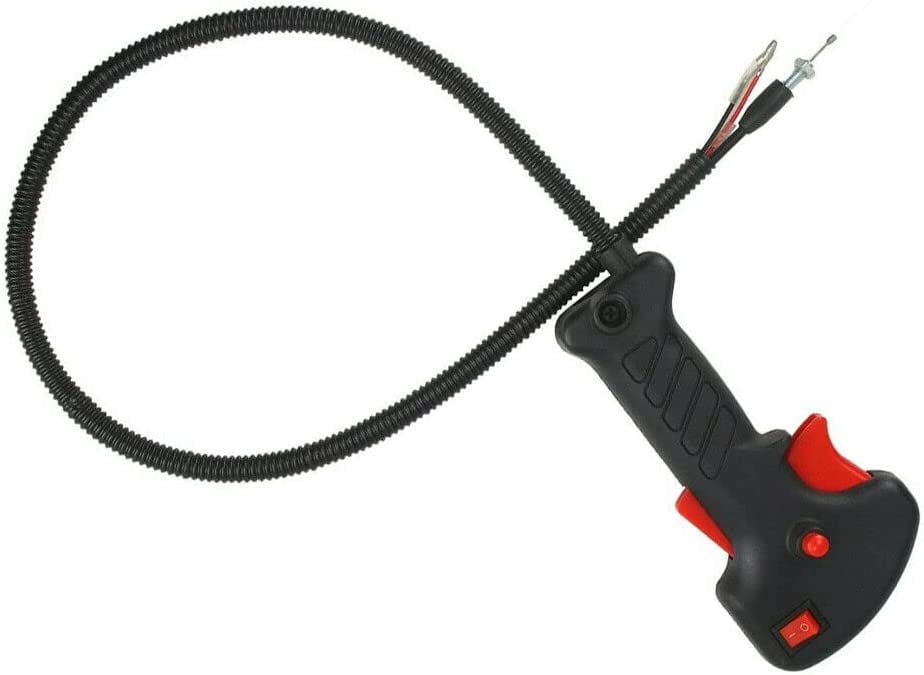 19mm Brush Cutter Trimmer Tube Handle Switch Throttle Trigger Cable ...