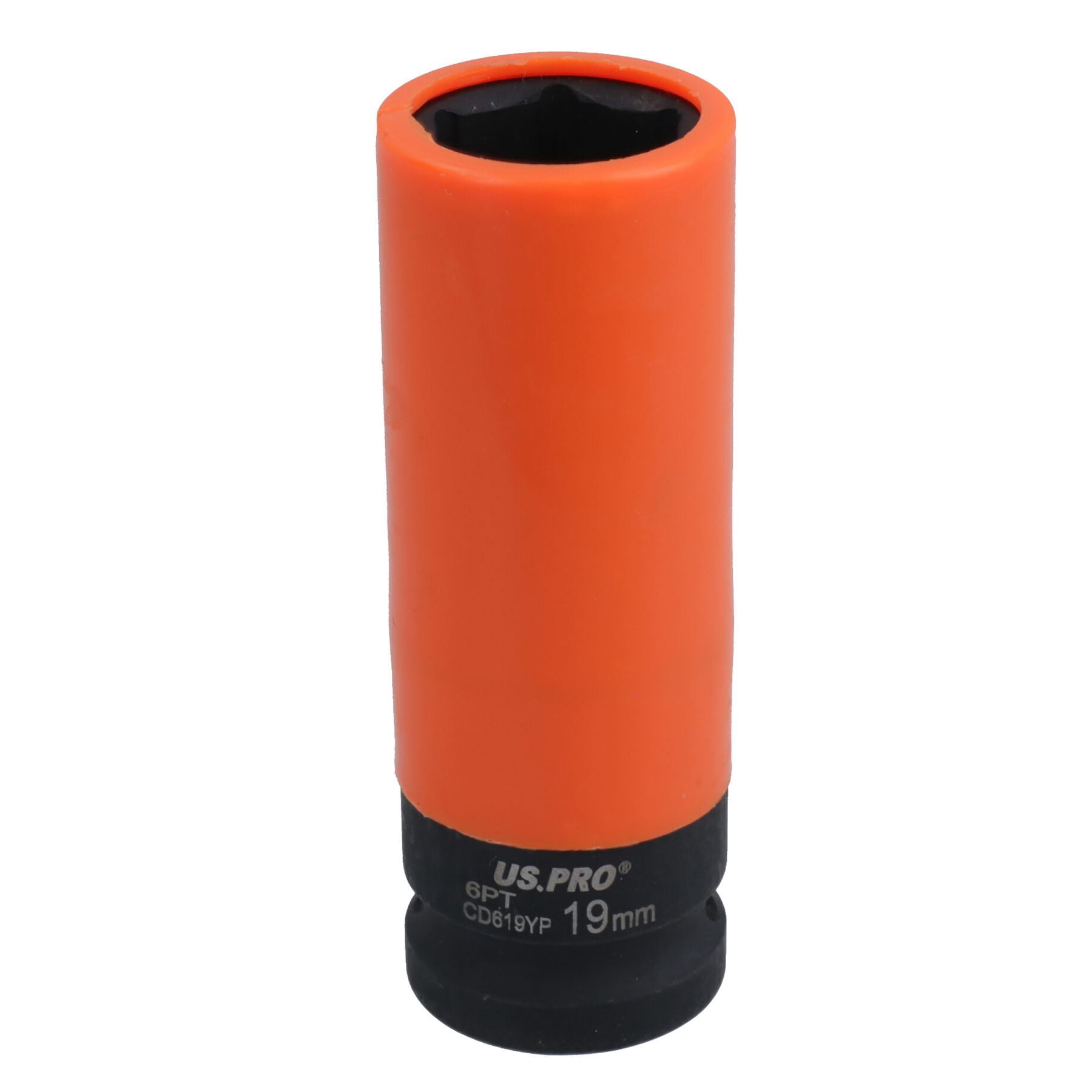 19mm Double Deep Impact Metric Alloy Wheel Nut Socket Thin Walled 1/2in ...