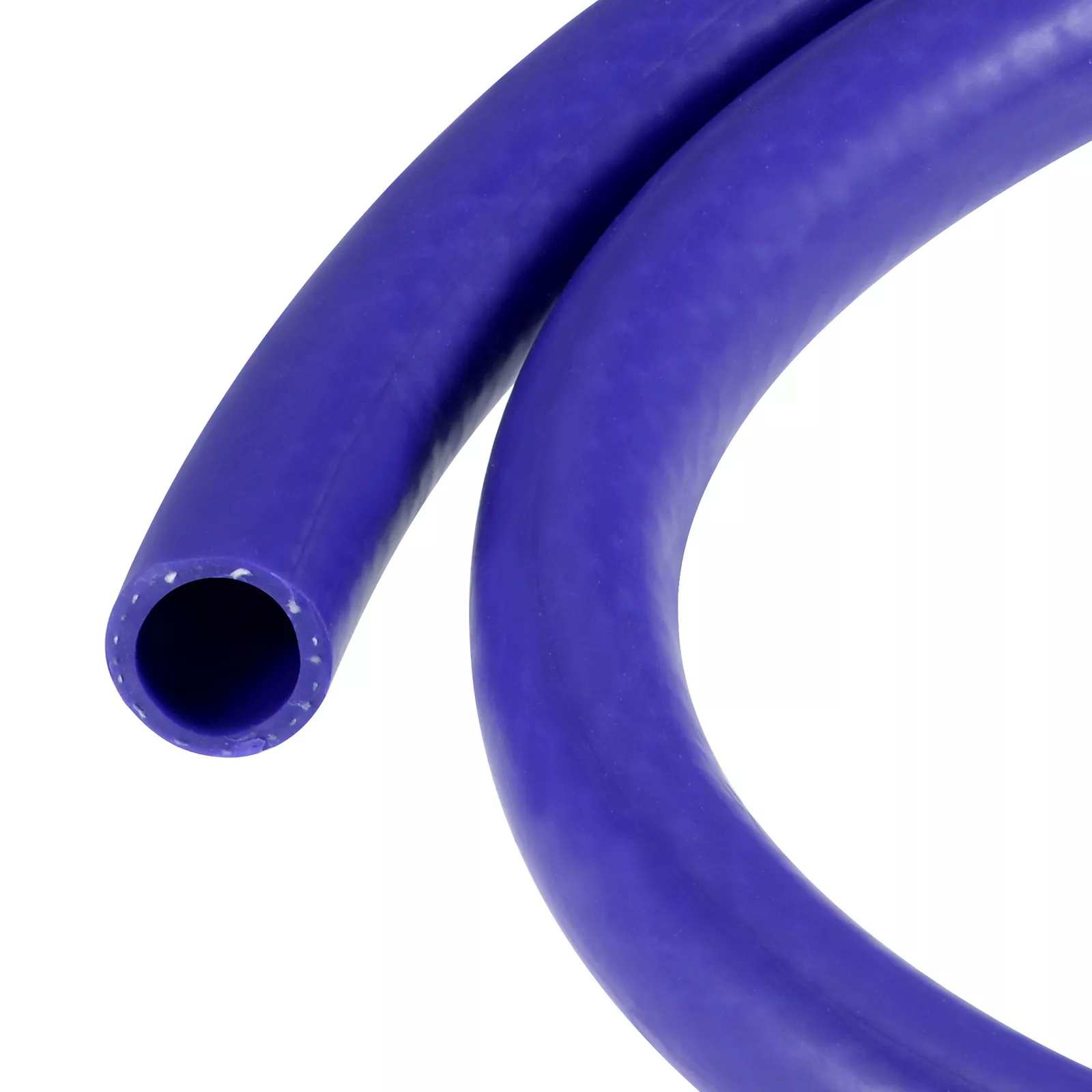 19mm ID 3mm Wall Thick Reinforced Silicone Vacuum Tubing 1m Blue ...
