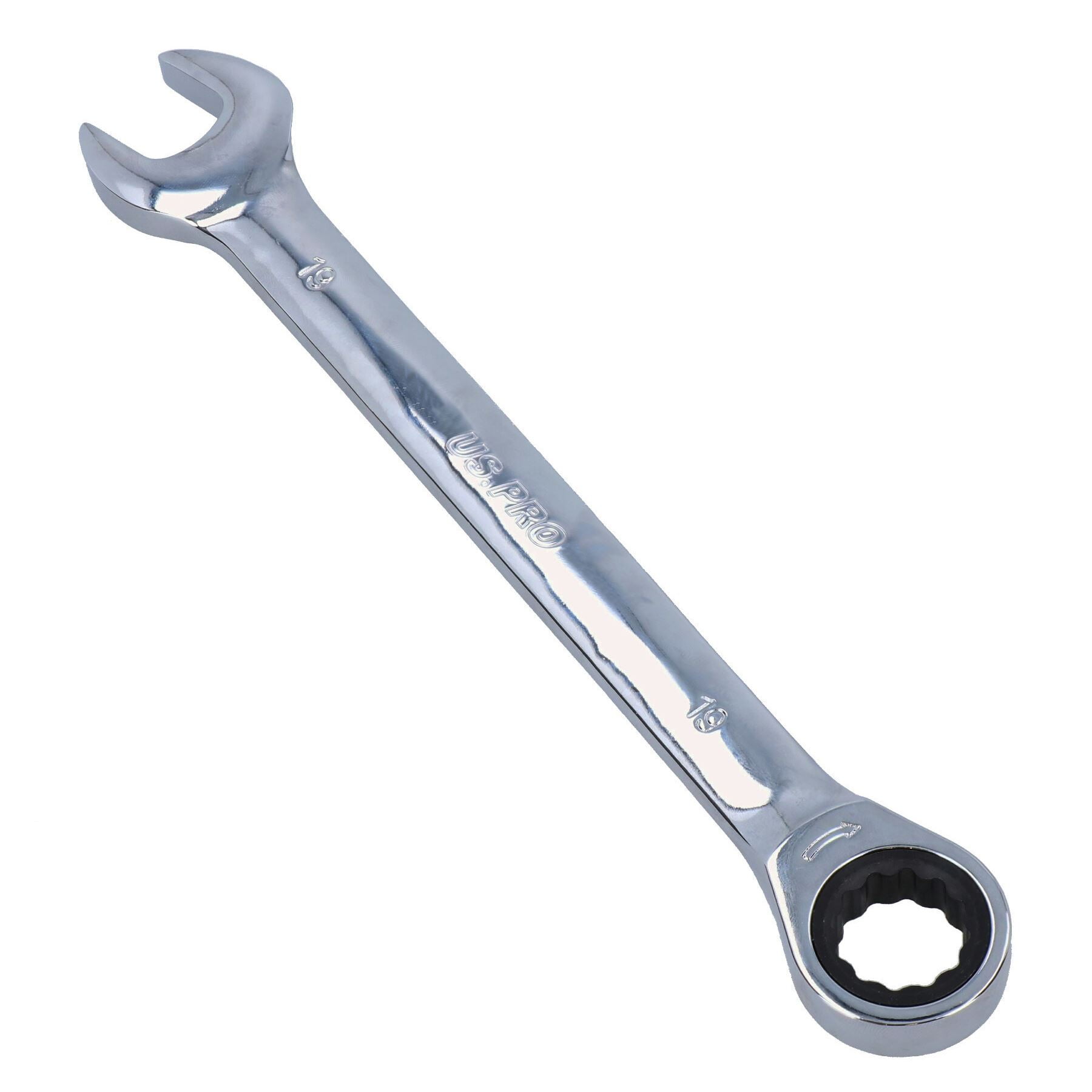 19mm Metric MM Combination Gear Ratchet Spanner Wrench 72 Teeth ...