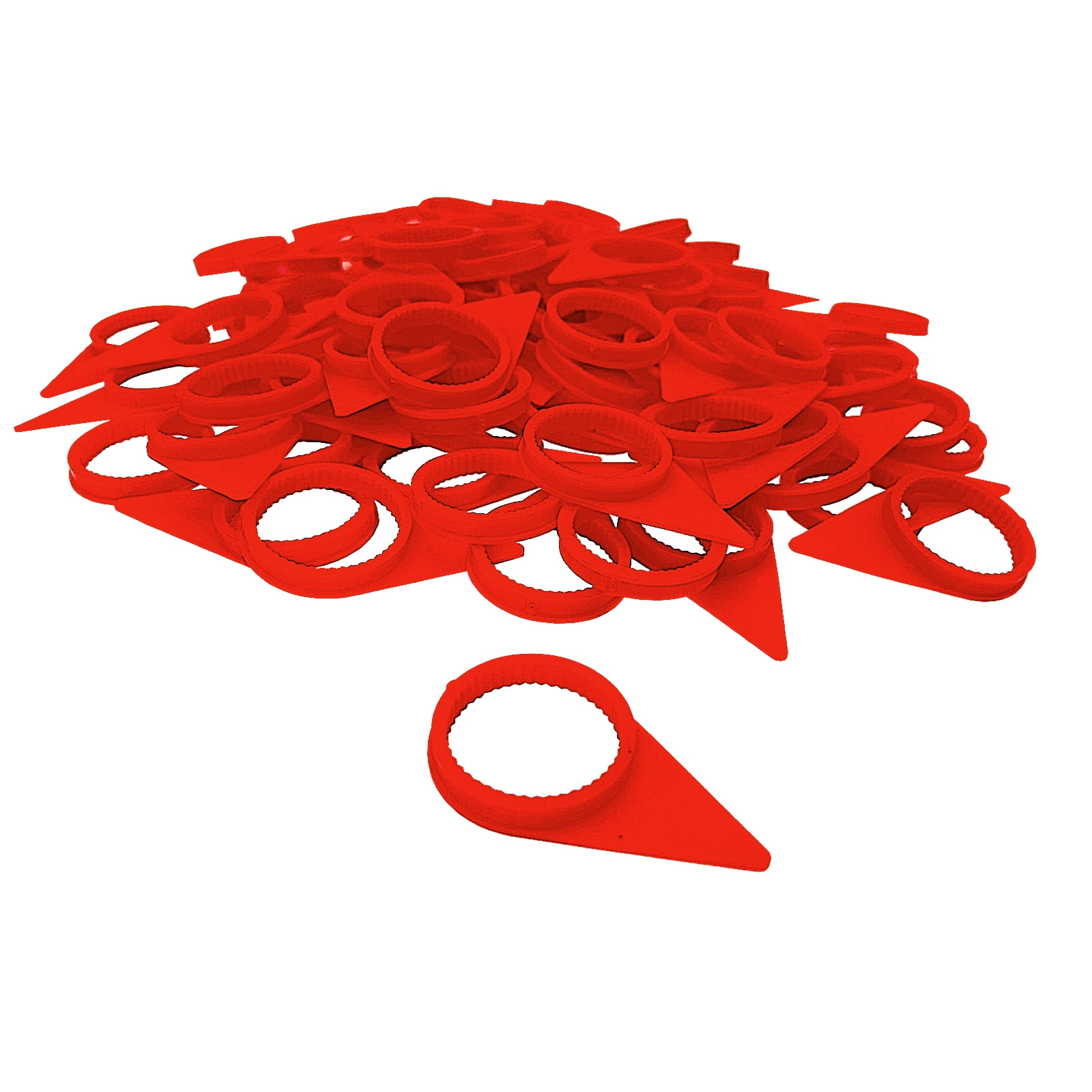 19mm Red Loose Wheel Lug Nut Safety Check Indicators by TYK Industries ...