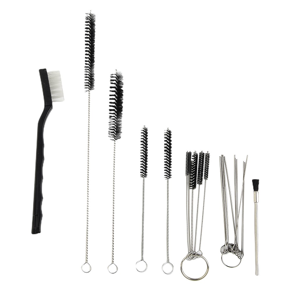 19Pcs Set Airbrush Spray Nozzle Cleaning Repair Tool Kit Scrape Spray ...