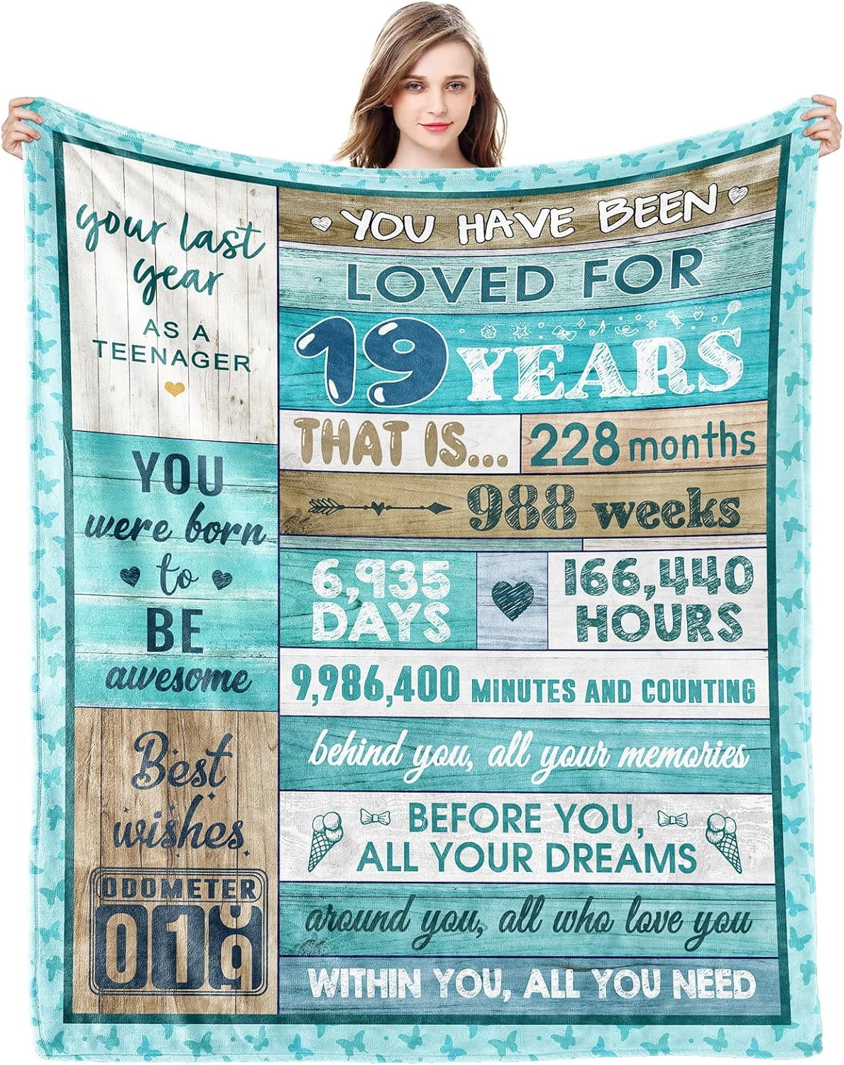 19th Birthday Decorations for Girls Boy Happy 19th Birthday Gifts for ...