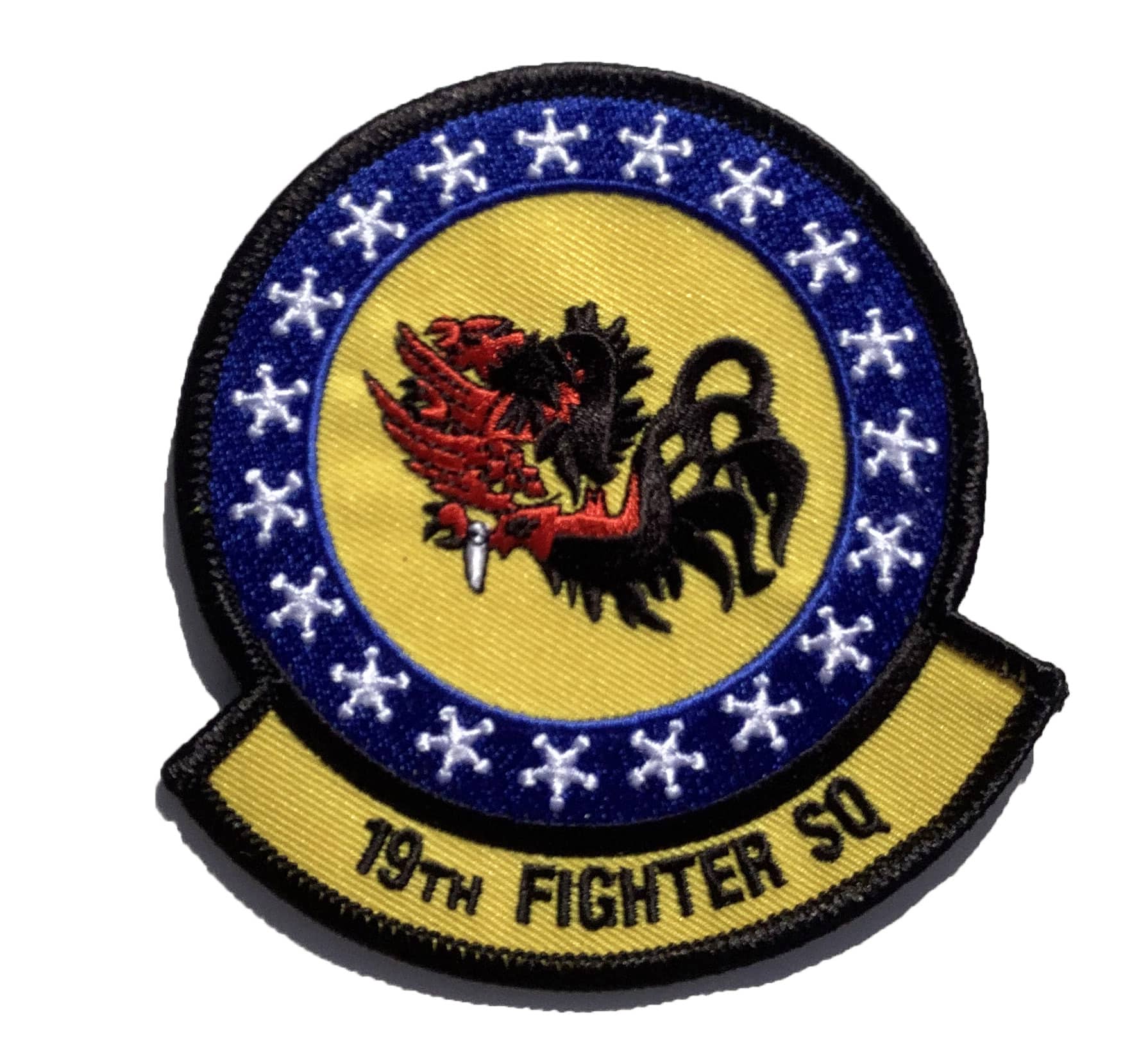 19th Fighter Squadron Patch – Sew On - Walmart.com