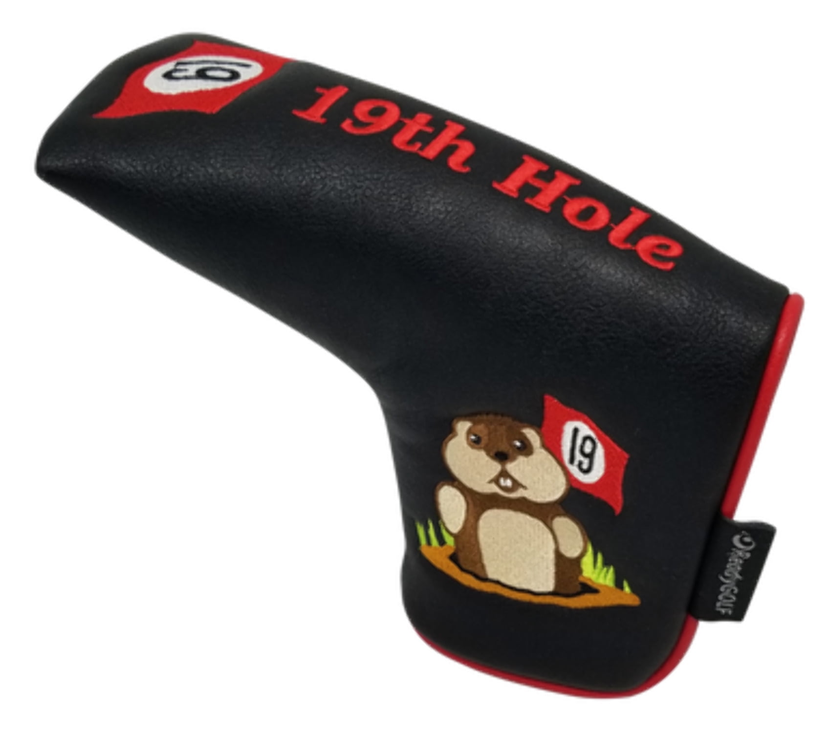 19th Hole Gopher Embroidered Putter Cover by ReadyGOLF - Blade ...