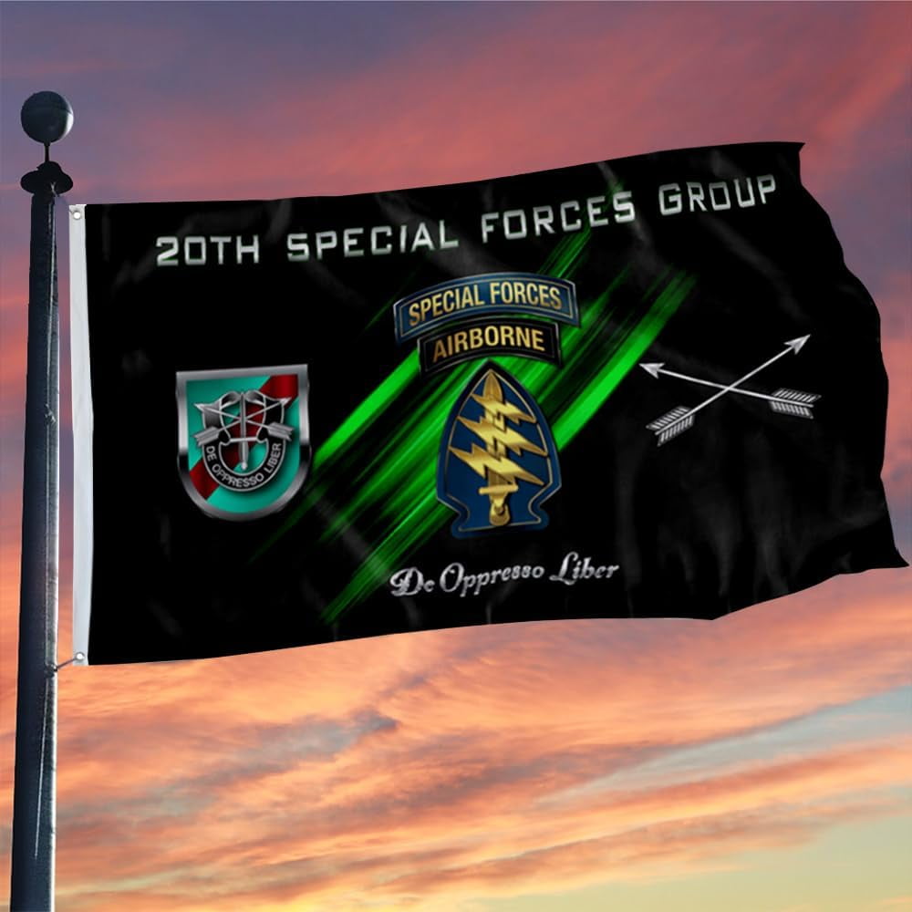 19th Special Forces Group Flag US Military Flag Banner 3x5Feet Outdoor ...
