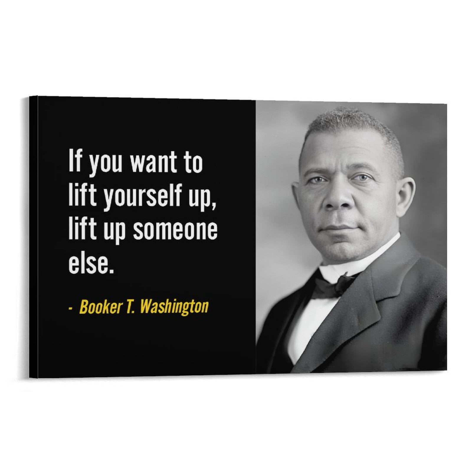 19th-century American Academics Booker T. Washington Poster Print Photo ...
