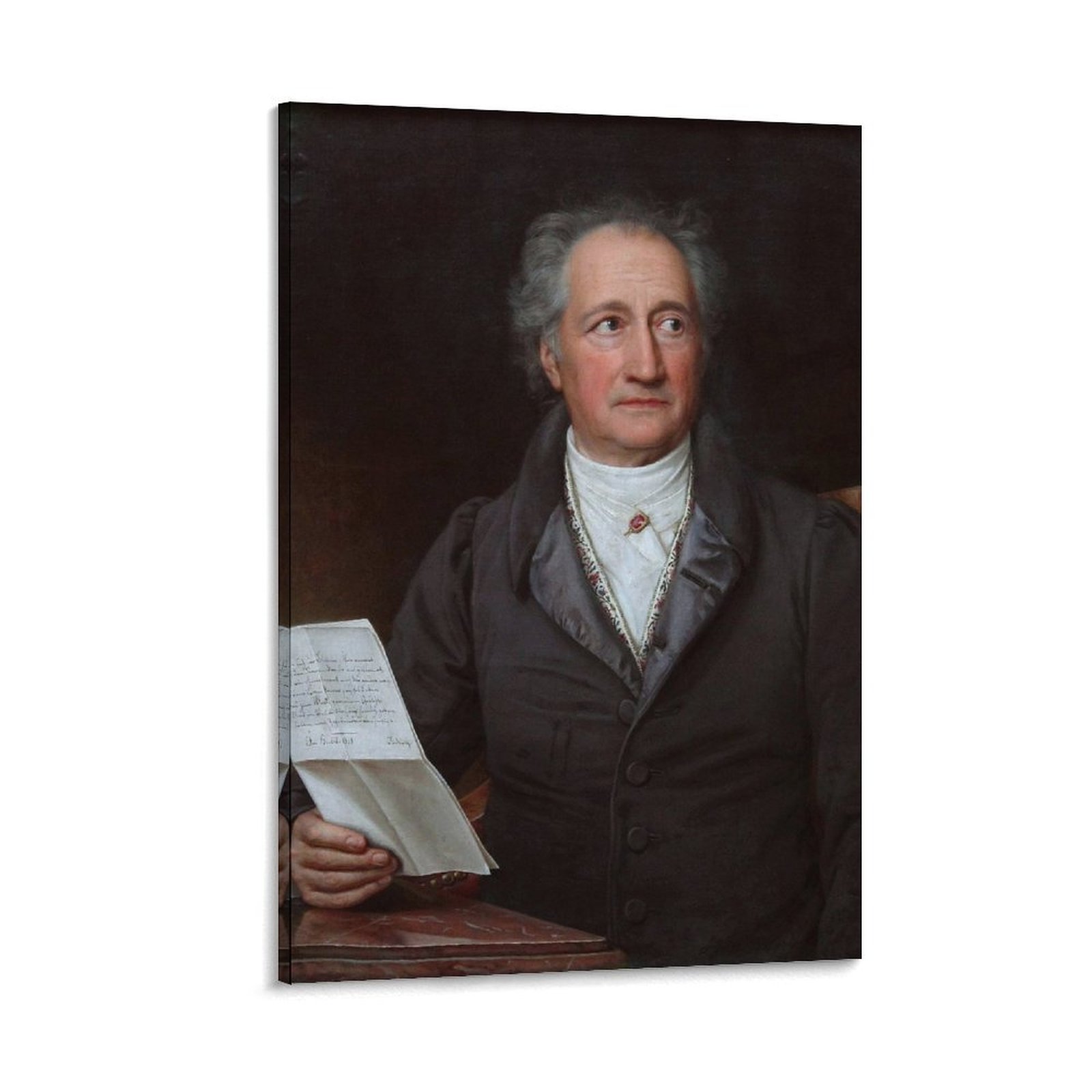 19th-century German Educators Johann Wolfgang Von Goethe Poster4 ...