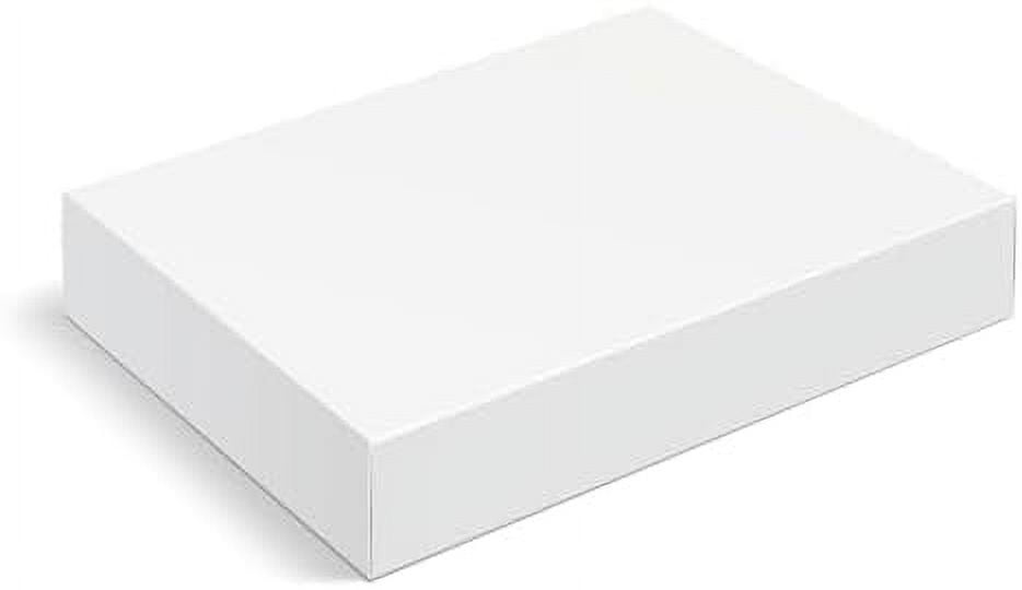 19x14x4 /2 inches White Cake box, Premium Bakery Boxes, One piece ...