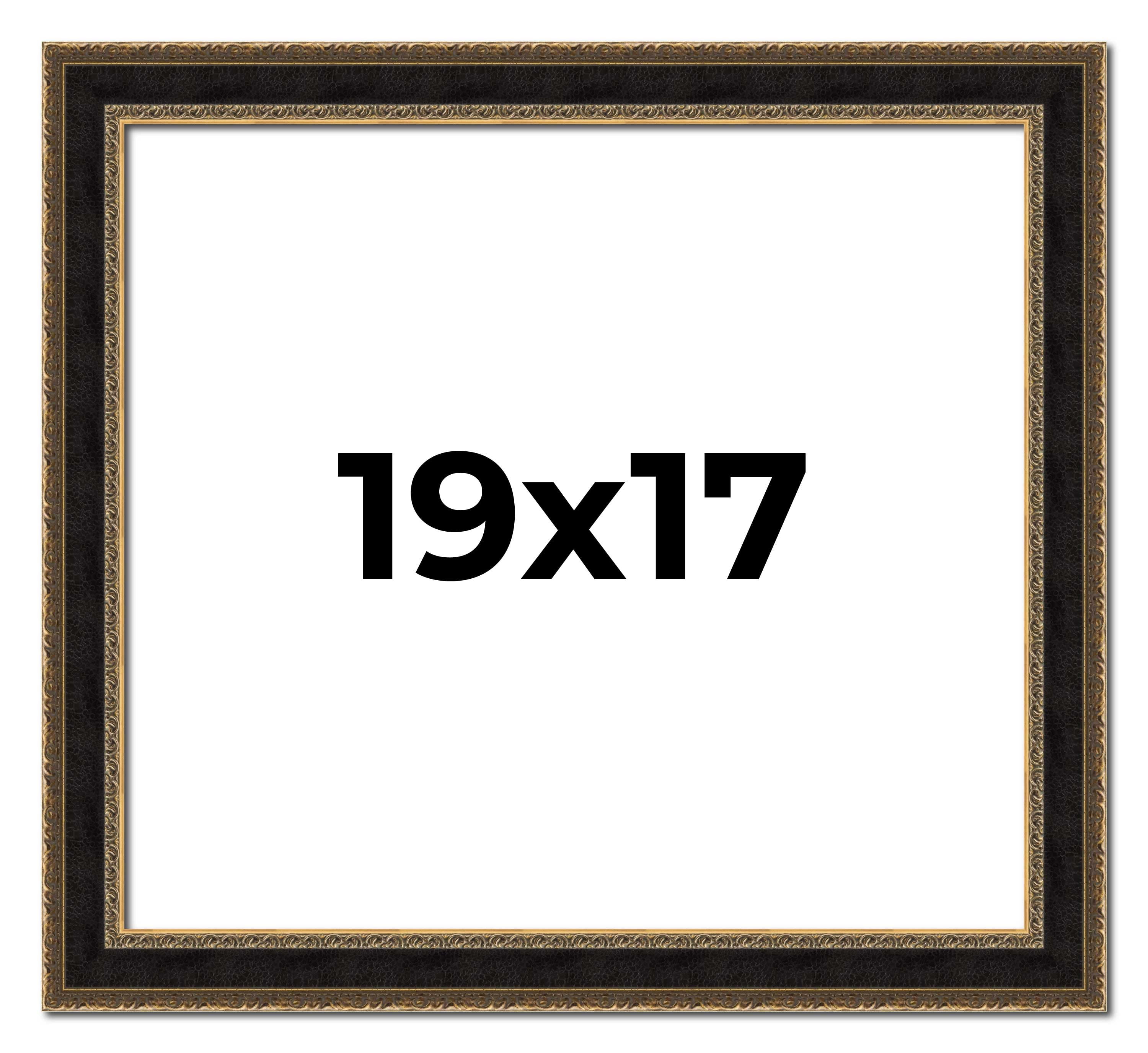 19x17 Frame Gold Antique Vintage Sold Wood Picture Frame | 1.75 Inch ...