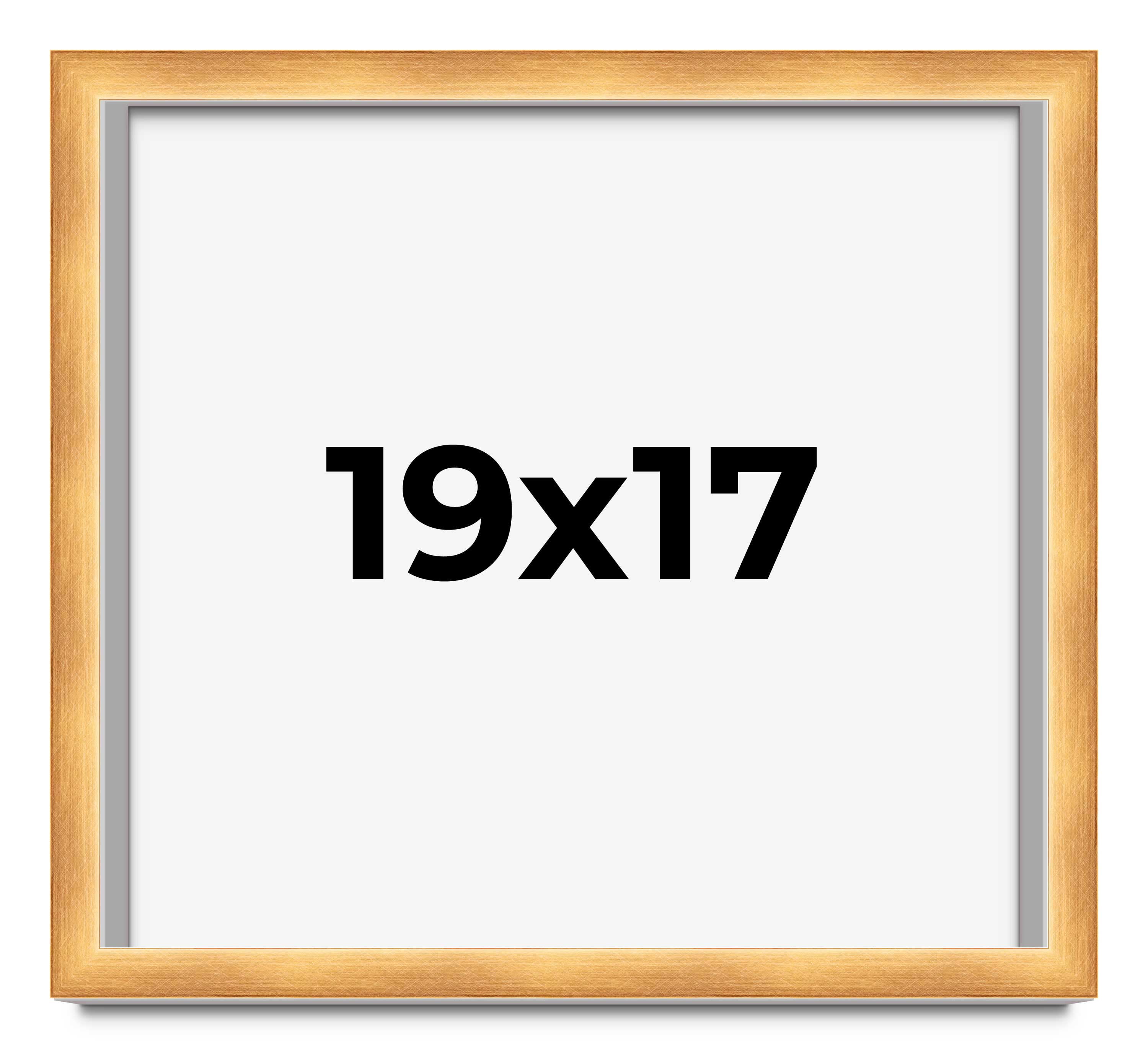 19x17 Shadow Box Bronze Cross-Brushed Display Frame | 1.625 Inches Deep ...