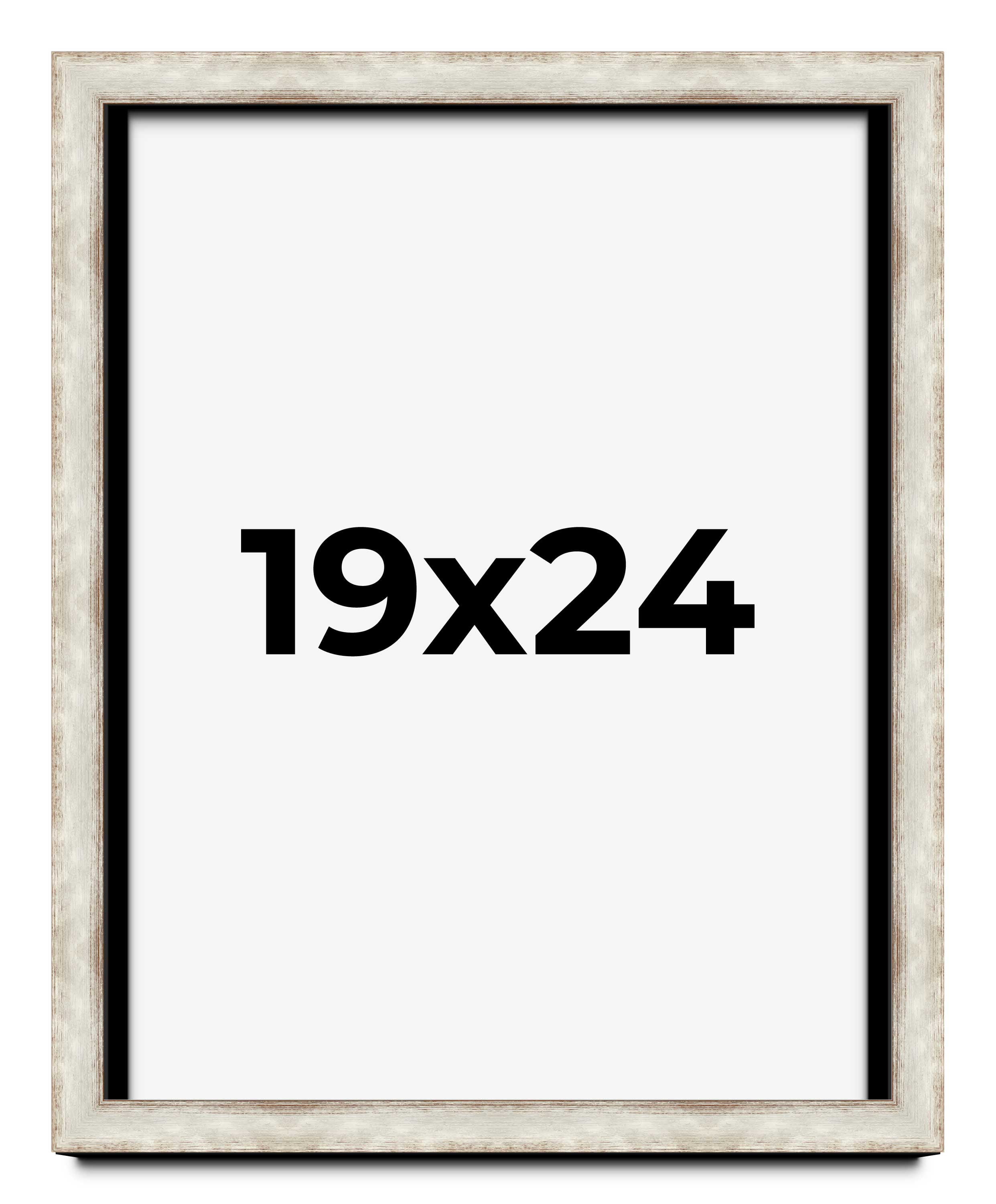 19x24 Silver Shadowbox Frame - Interior Size 19x24x1.5 Inches - Made to ...