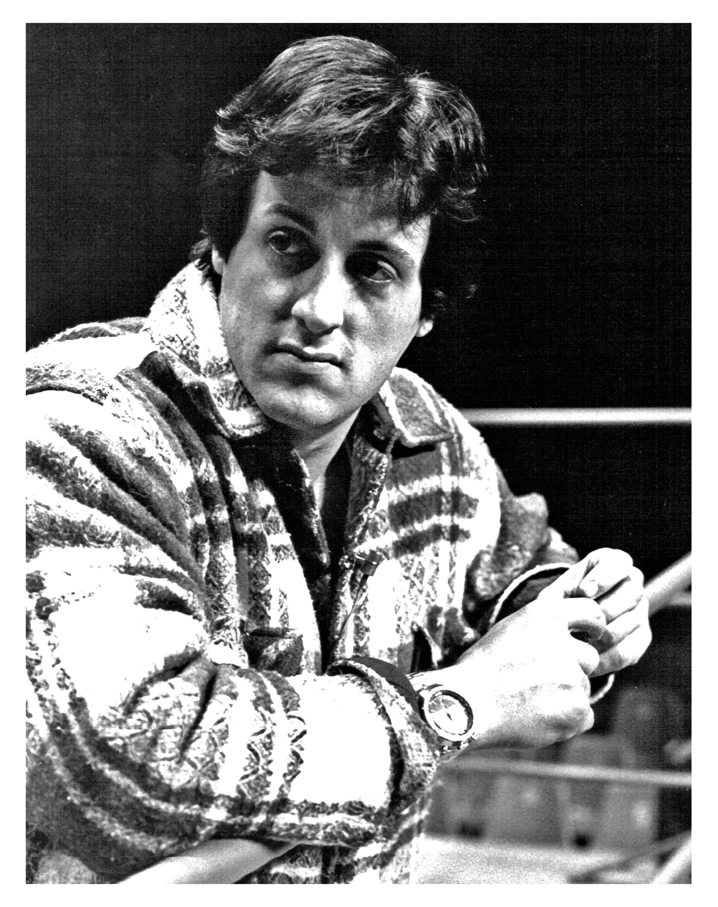 19x24in Photo of Sylvester Stallone at the Ken Norton Duane Bobick ...