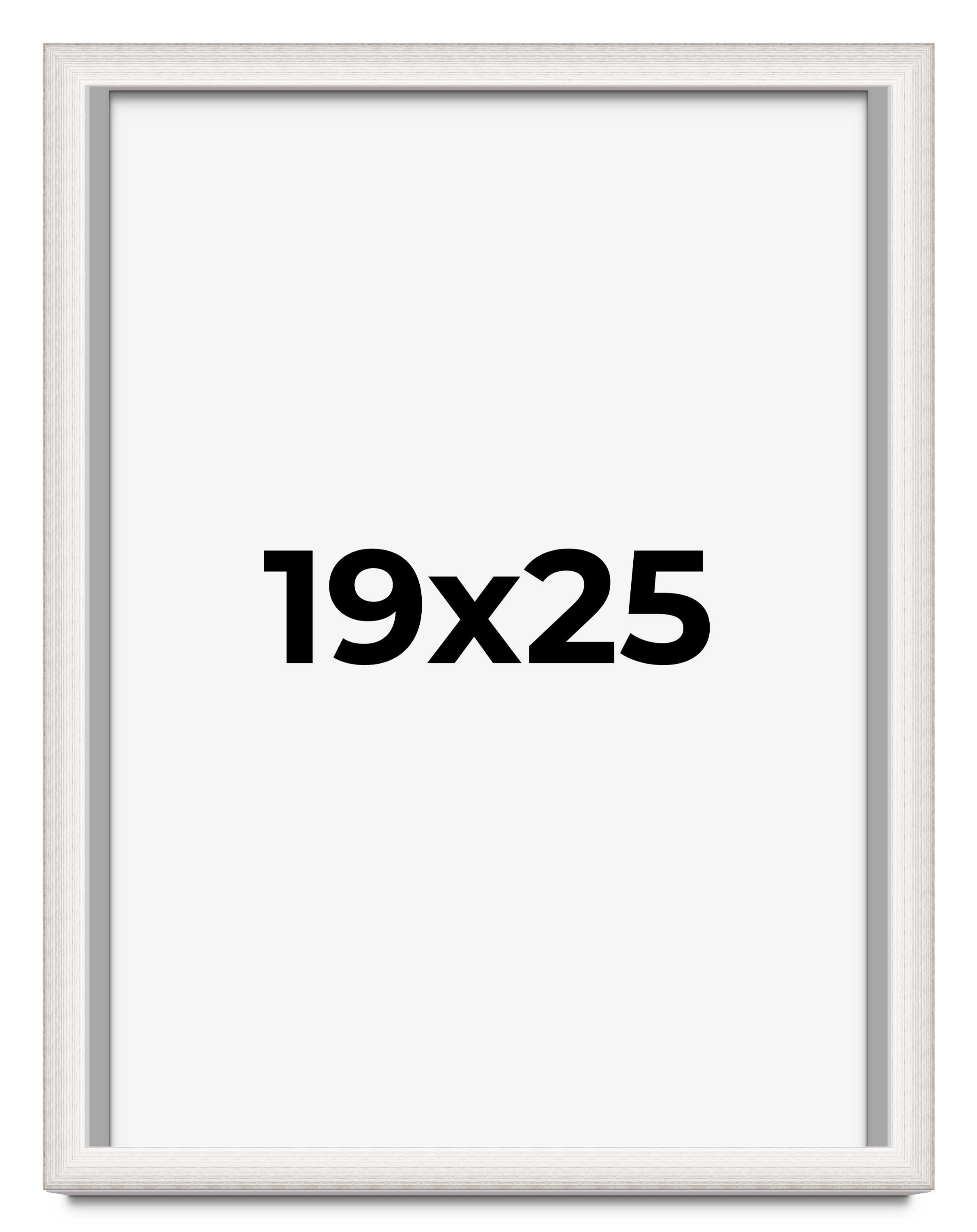 19x25 Silver Shadowbox Frame - Interior Size 19x25x1.5 Inches - Made to ...