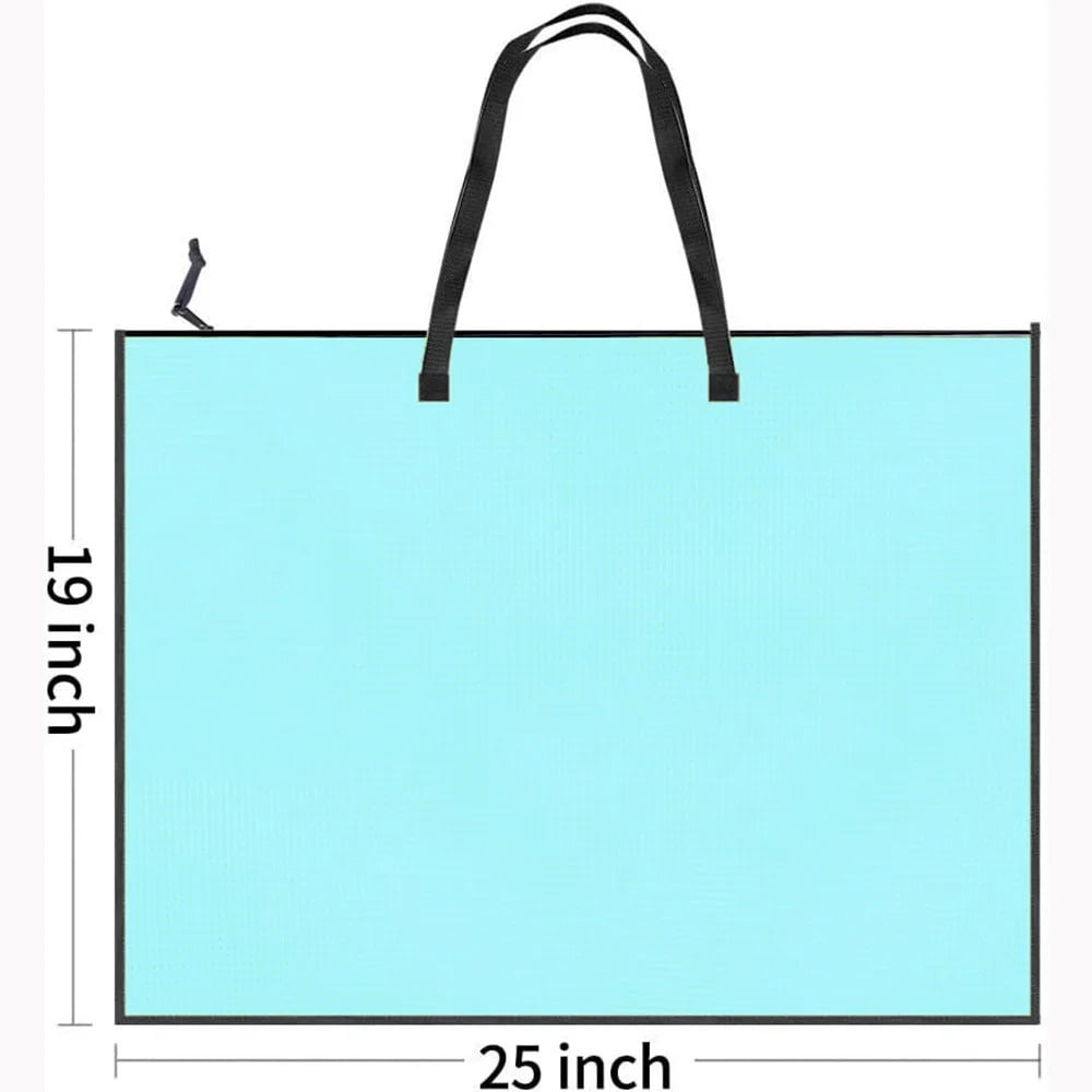 19x25 inch Art Portfolio Bags, Artwork Storage Case with Handle and ...