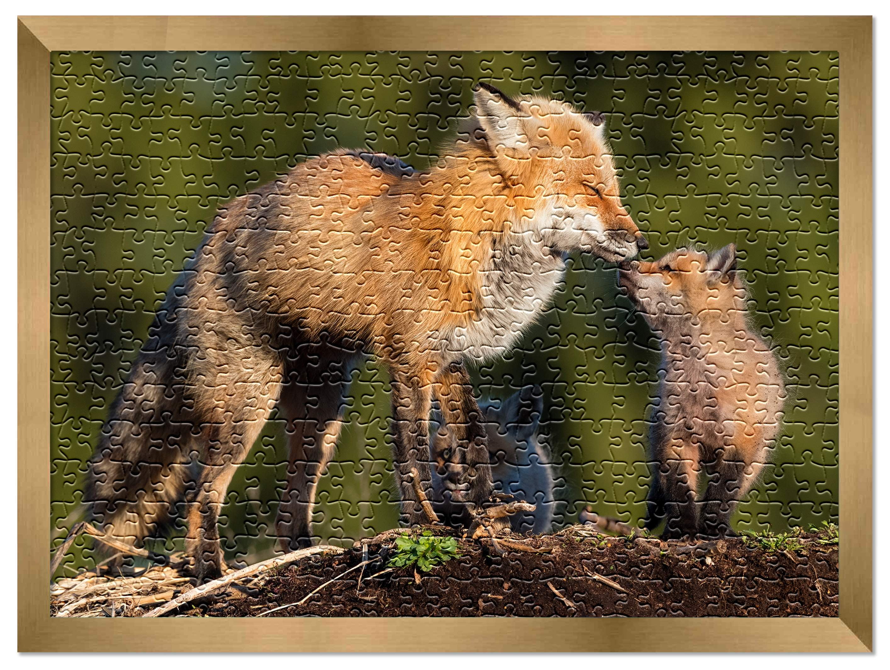 19x30 Jigsaw Puzzle Frame Kit - Kit Includes Puzzle Glue Sheets, Bronze ...