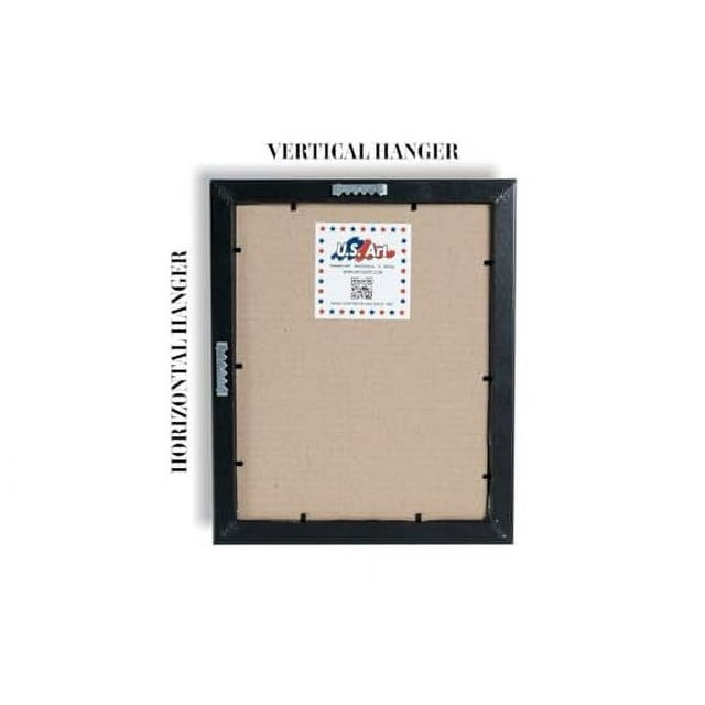 19x34 Antique Gold 1 Inch Flat MDF Wood Composite, Wall Decor Picture ...