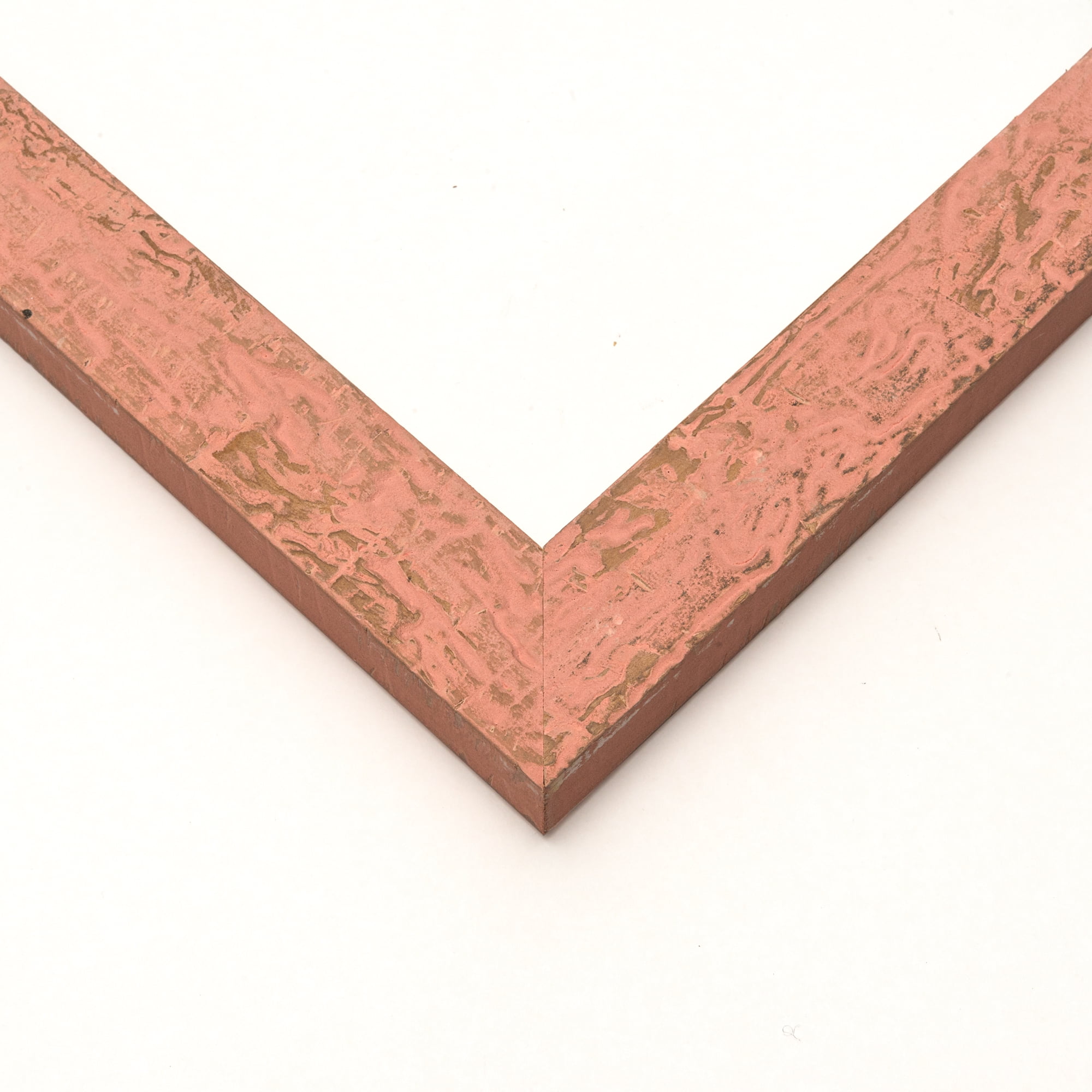 19x39 Frame Pink Solid Wood Picture Frame Width 1.125 Inches, Interior ...