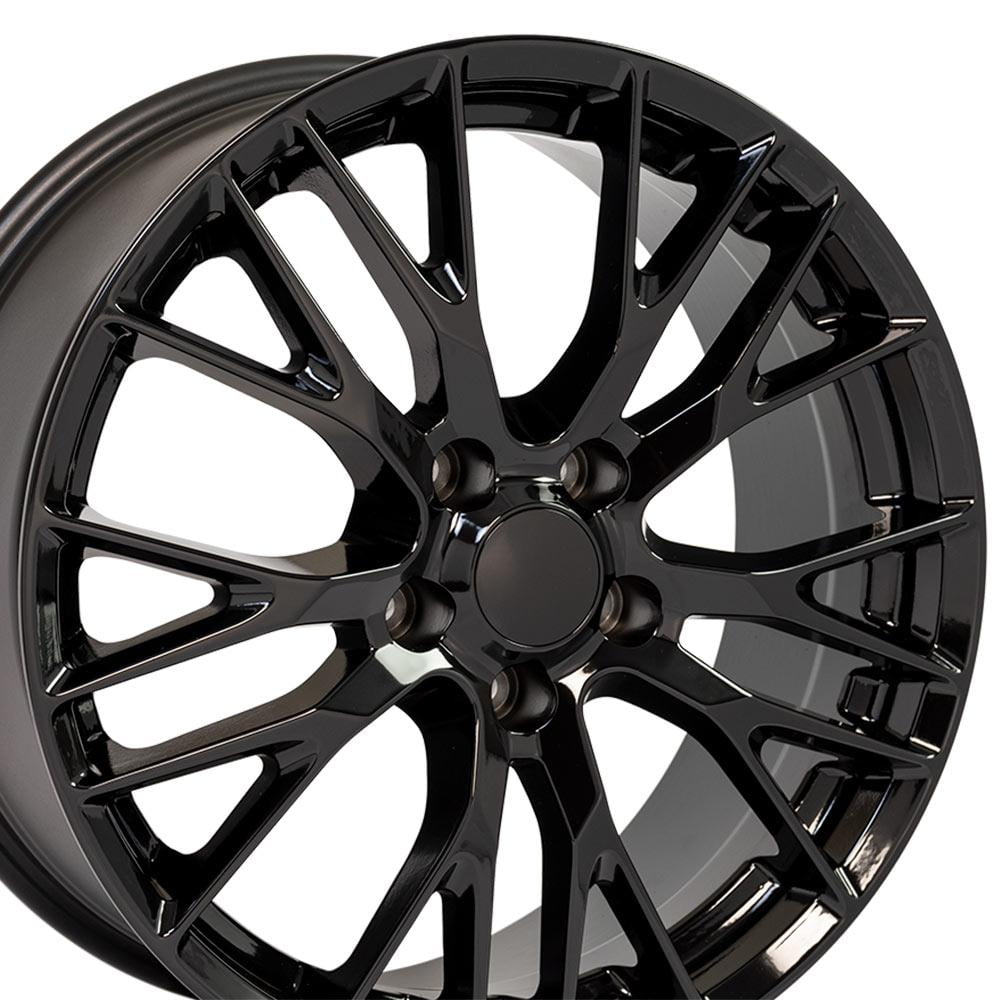19x8.5 OE Wheels CV22C Gloss Black Wheel 5x4.75 (56mm) - Walmart.com