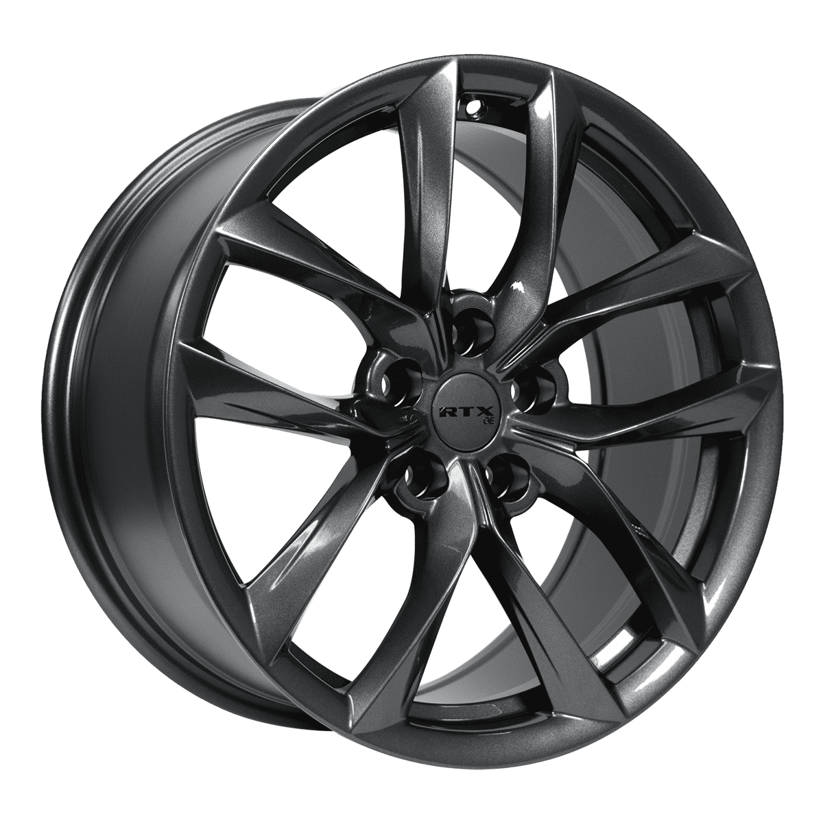 19x8.5 RTX Spider Gunmetal Wheel 5x4.5 (35mm) - Walmart.com