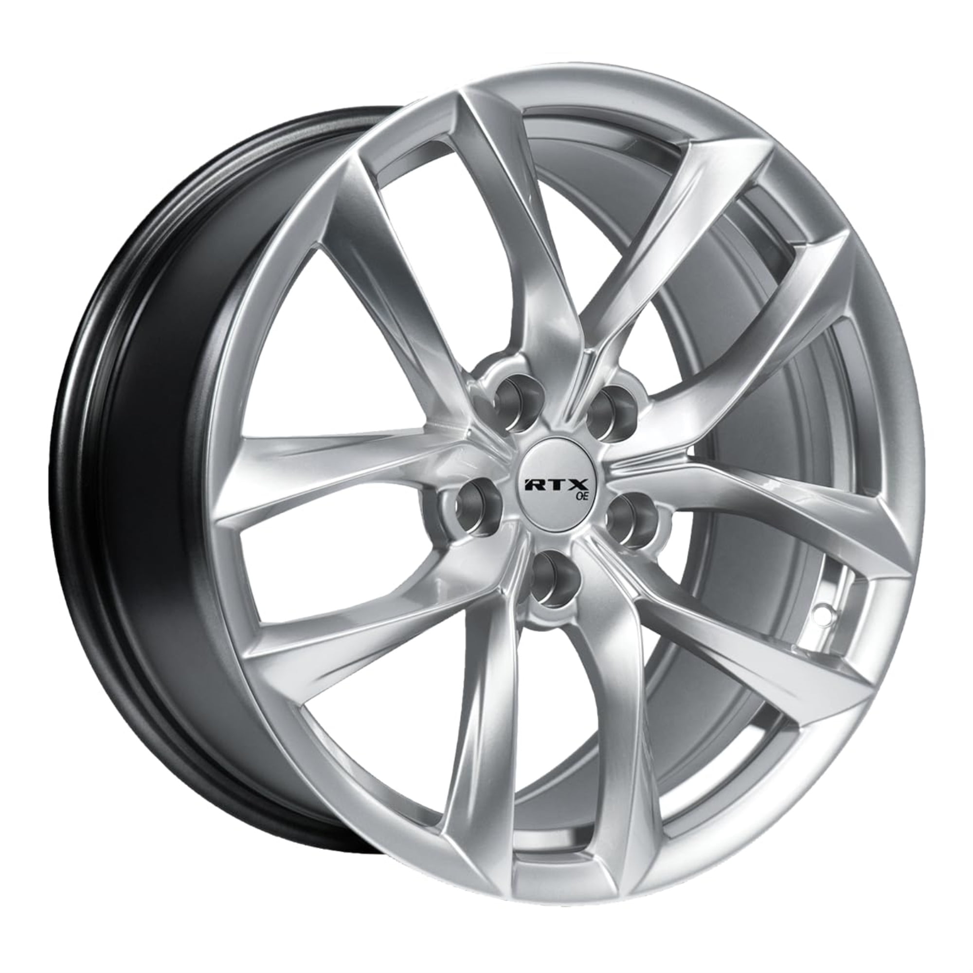 19x8.5 RTX Spider Hyper Silver Wheel 5x4.5 (35mm) - Walmart.com