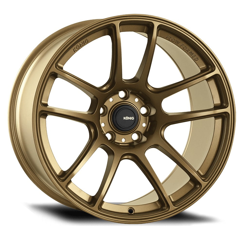 19x8.50 Konig 108BZ Heliogram Bronze Wheel 5x4.5 (32mm) - Walmart.com