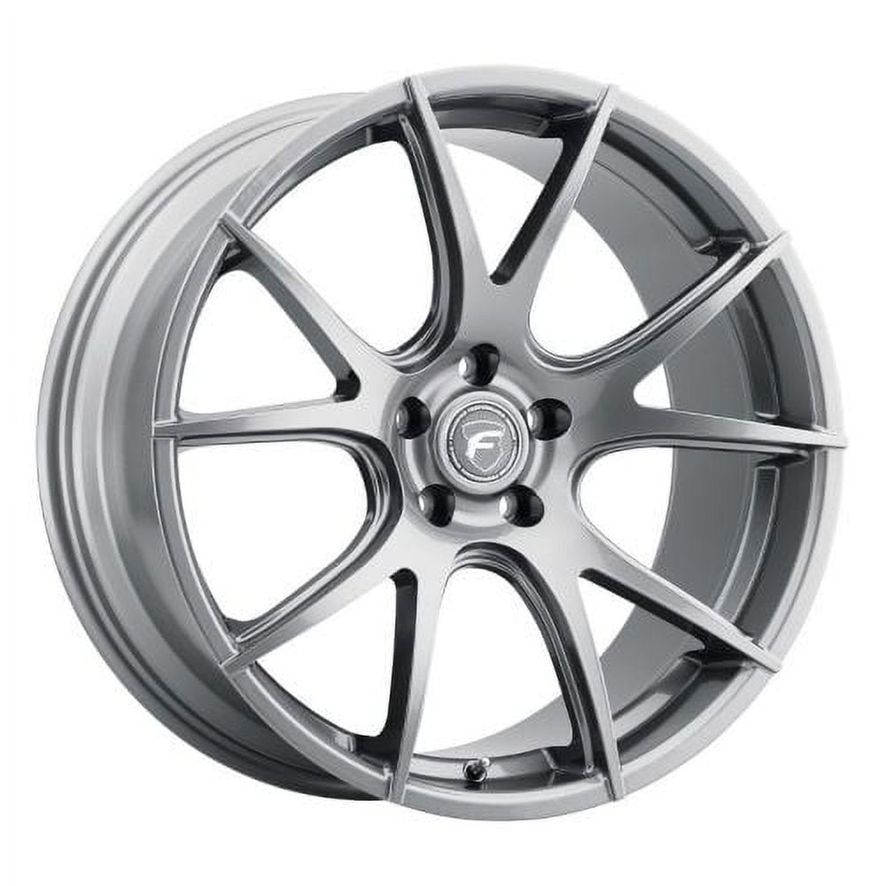 19x9.5 Forgestar F223 CF5V Gloss Anthracite Wheel 5x4.5 (29mm ...