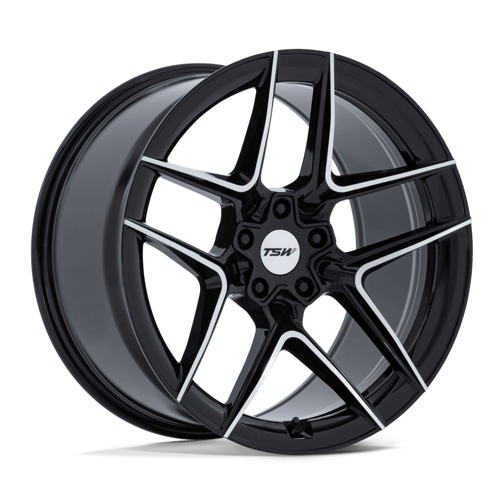 19x9.5 TSW TW008 Slipstream Matte Black Wheel 5x4.5 (40mm) - Walmart.com