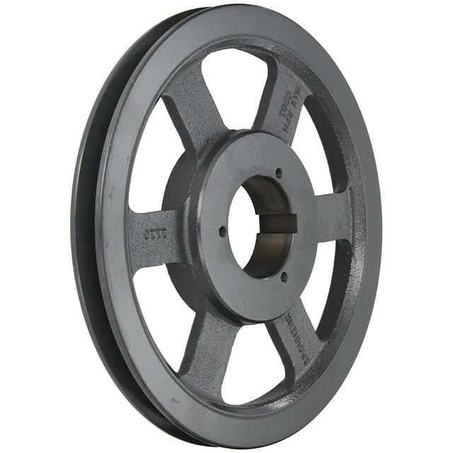 1B5V110 Split Taper Sheave, Cast Iron, 1 , A, B or 5V Belt, Uses B ...