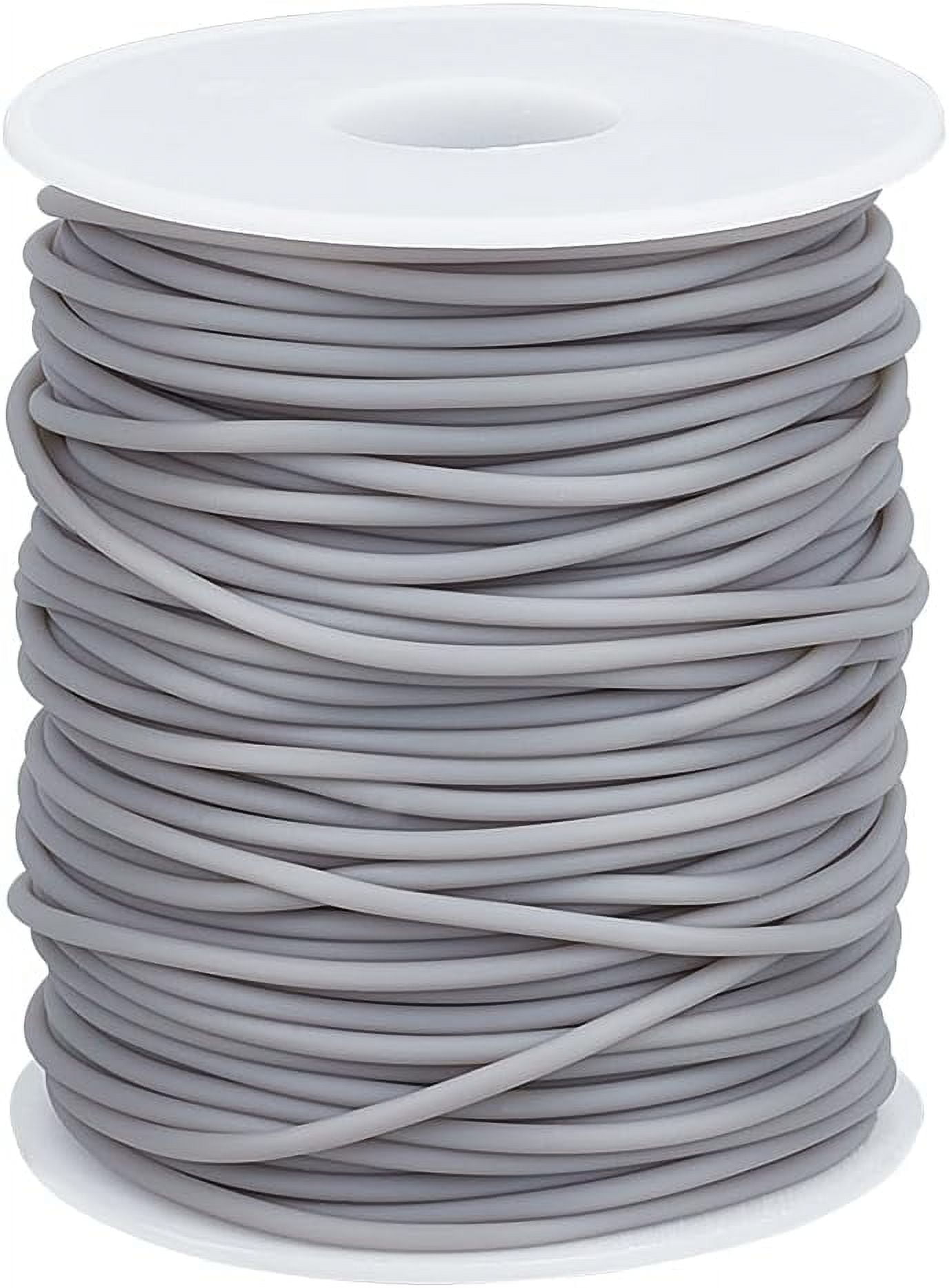 1Bag 1 Roll Hollow Pipe PVC Tubular Synthetic Rubber Cord Wrapped ...