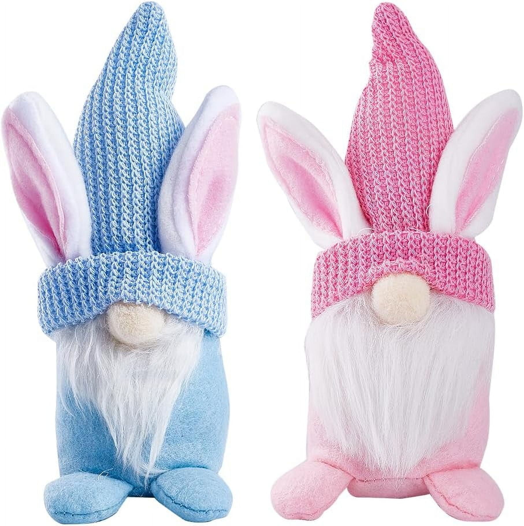 1Bag 2 Colors Easter Bunny Gnome 190mm High Precut Gnome Beard Faux Fur ...