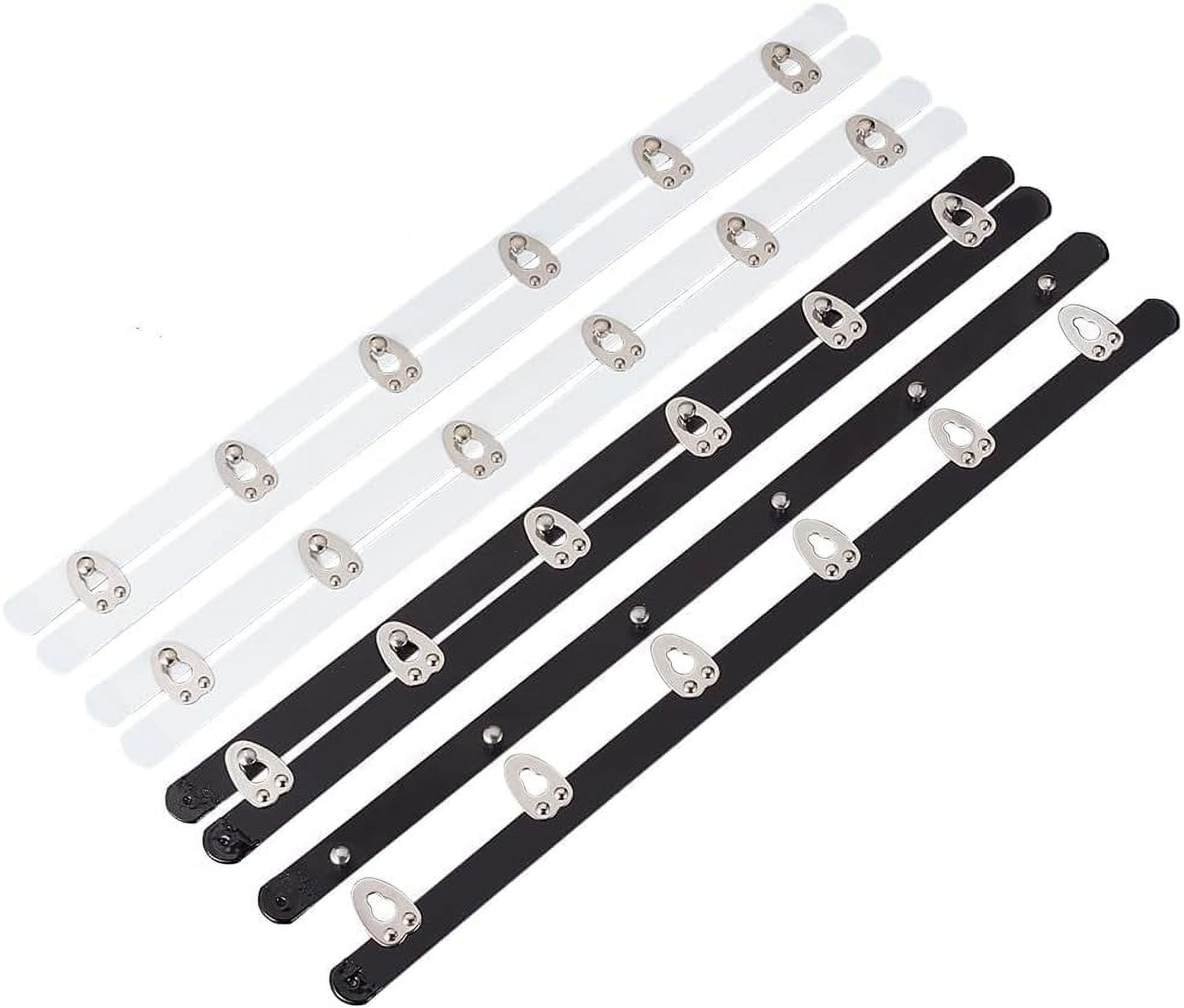 1Bag 4 Sets Corset Busks 2 Style Spring Iron Stainless Steel Boning ...