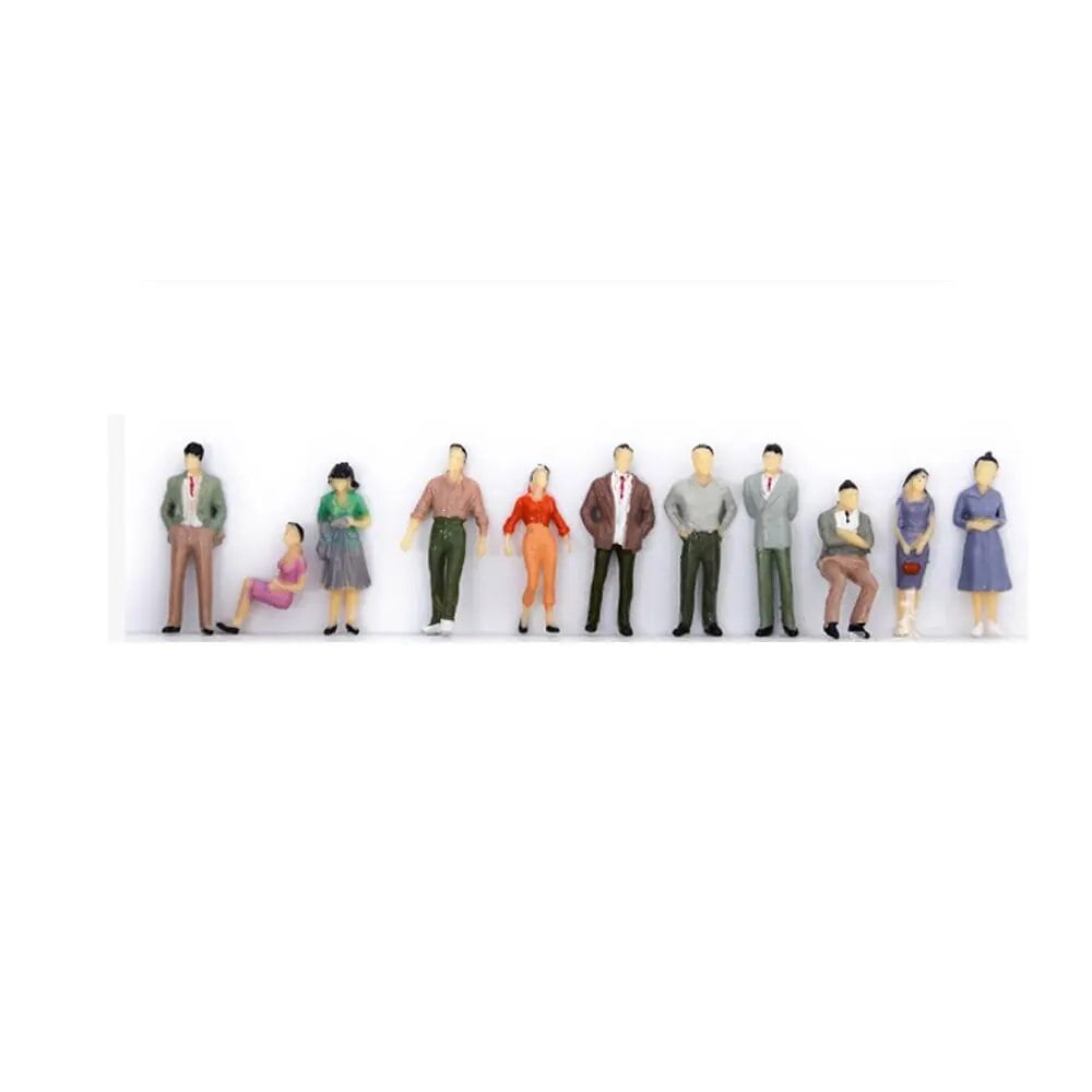 1Bag Multiple Scale New People Soldiers Figures Model Building DIY ...