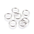 1Bag Resistant 304 Stainless Steel Saw Cut Open Jump Rings Stainless ...