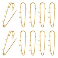 Polished Gold - Military Captain Pin-On Insignia Pair CPT - Walmart.com