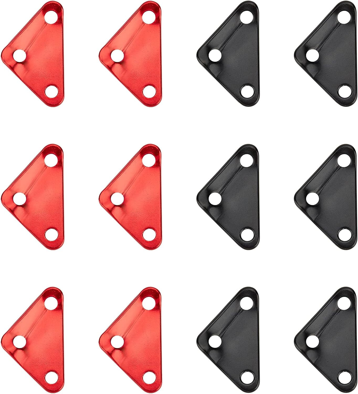 1Box 12Pcs 2 Colors Aluminum Alloy Adjuster Tent Tensioners Rope ...