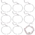 1Box 15Pcs Handmade 304 Stainless Steel Bracelet Making with Oval ...