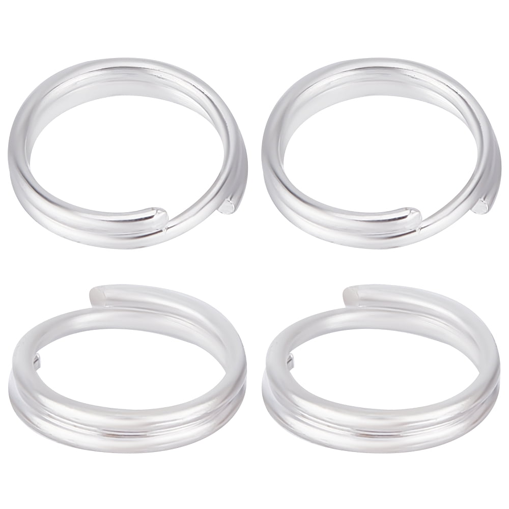 1Box 20Pcs 925 Sterling Silver Split Jump Rings Double Loop Jump Rings ...