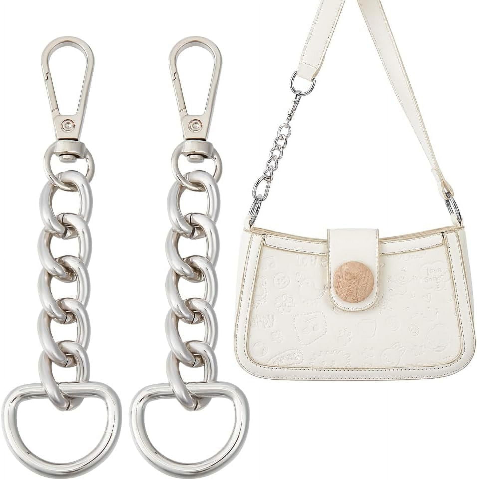 1Box 2Pcs 4.09" Bag Extender Chain Purse Strap Extenders with Swivel ...