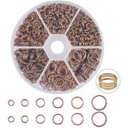 10pc 10x2mm 304 Stainless Steel Split Rings Double Loops Jump Rings ...