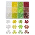 1Box DIY Round Beads Jewelry Making Finding Kit Including Glass Seed ...