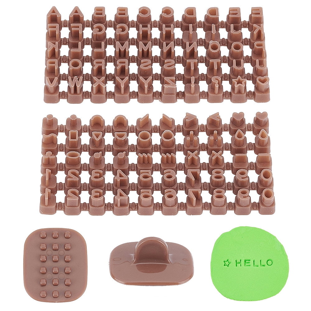 1Box Keoker Letter Stamps for Clay Polymer Clay Cutters Set Clay ...